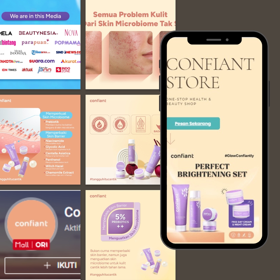 Desain custom Canva Website