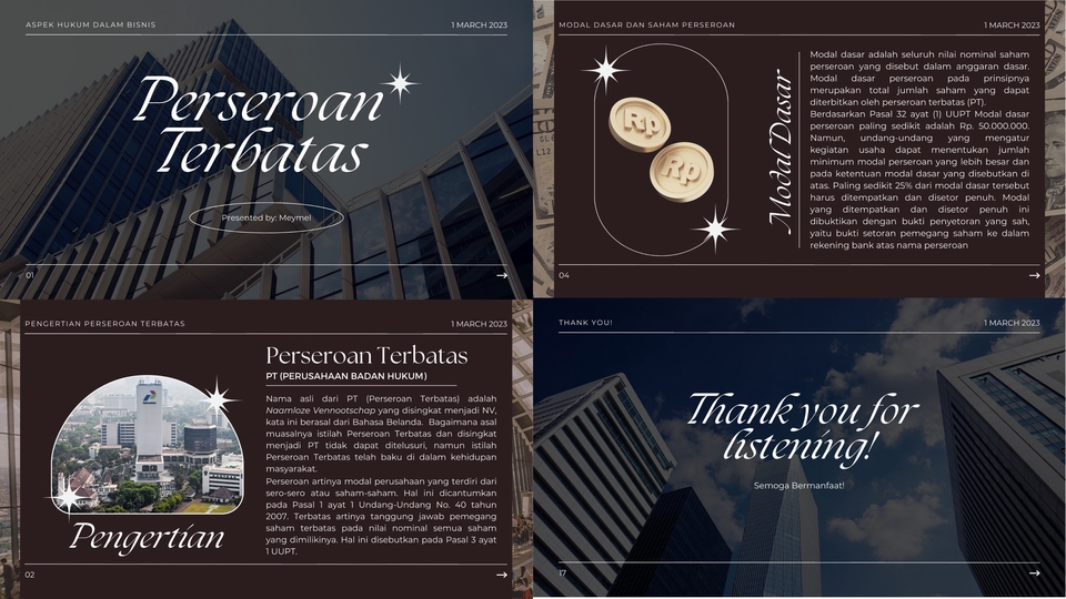 DESAIN PRESENTASI POWERPOINT UNTUK BERBAGAI KEPERLUAN