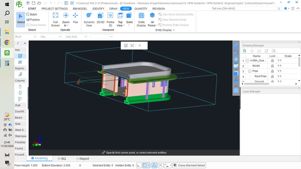 Menghitung BoQ (Bill of Quantity) dan RAB Bangunan