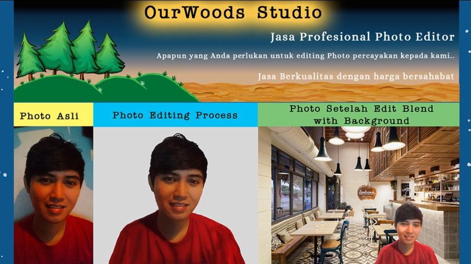 Profesional Edit Photo Custom, Edit Background Photo, Edit tambah efek ...