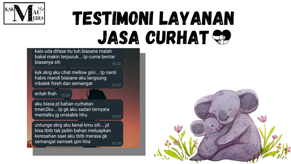 Jasa Layanan Curhat