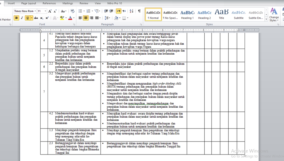 Pengetikan Ulang Dokumen (PDF atau JPG) ke Doc. RAPI
