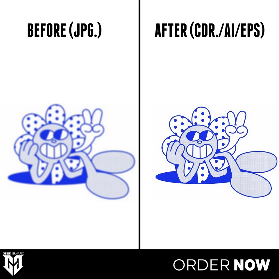 Tracing Gambar bitmap menjadi Vector