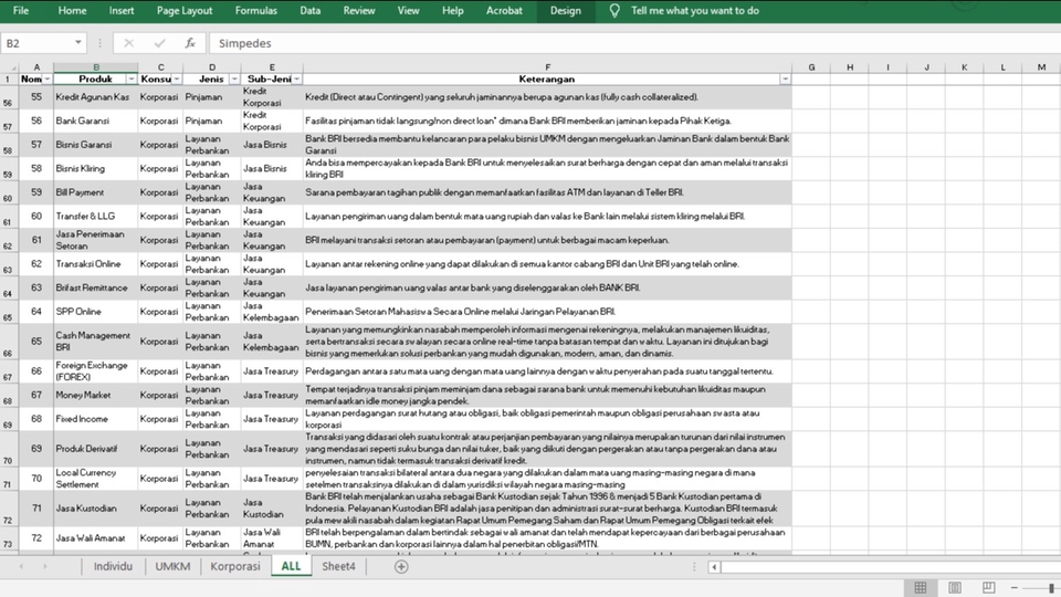 Entry Data dan Pengolahan Data dengan Excel