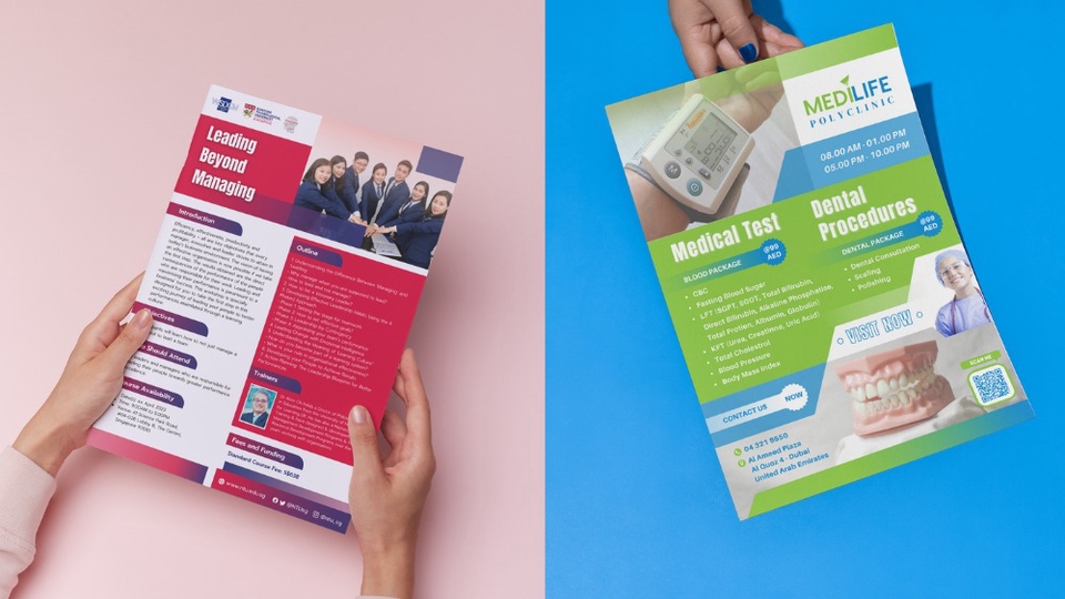 Flyer Pelatihan, Brosur PPDB, Poster Kegiatan 1 Hari Jadi!