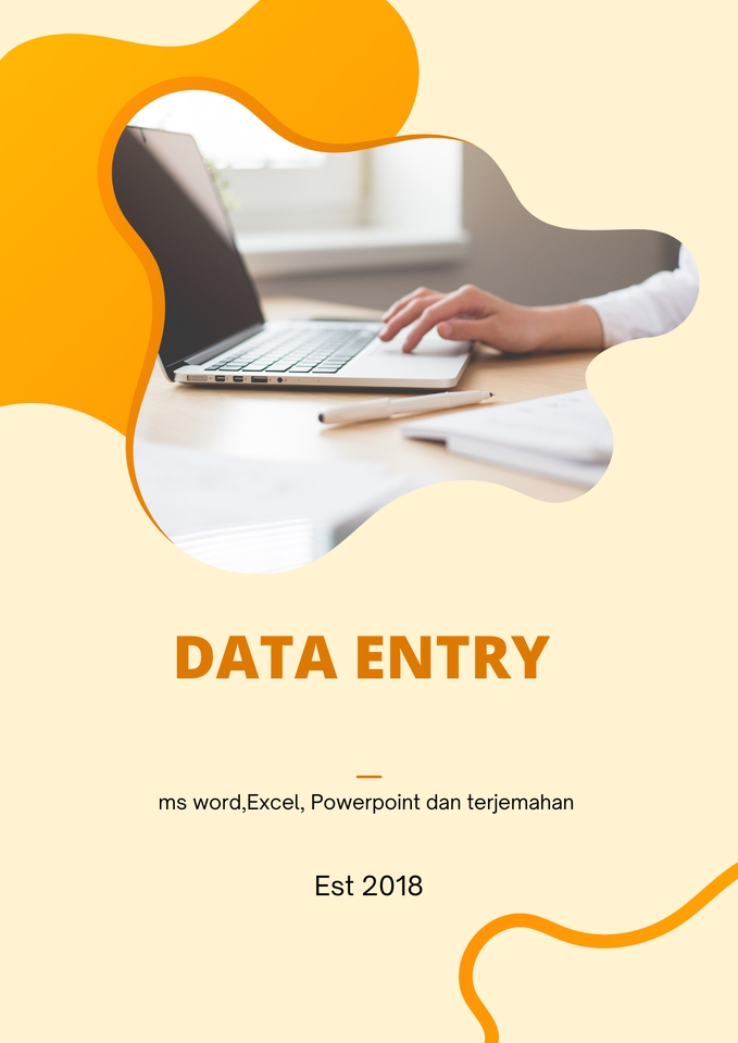 Data entri excel spreadsheet