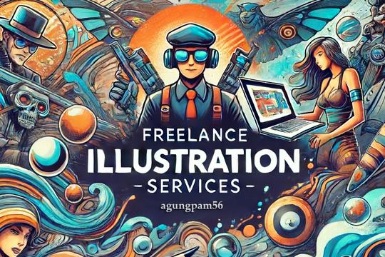Jasa Ilustrator Gambar di Adobe Illustrator/Photoshop