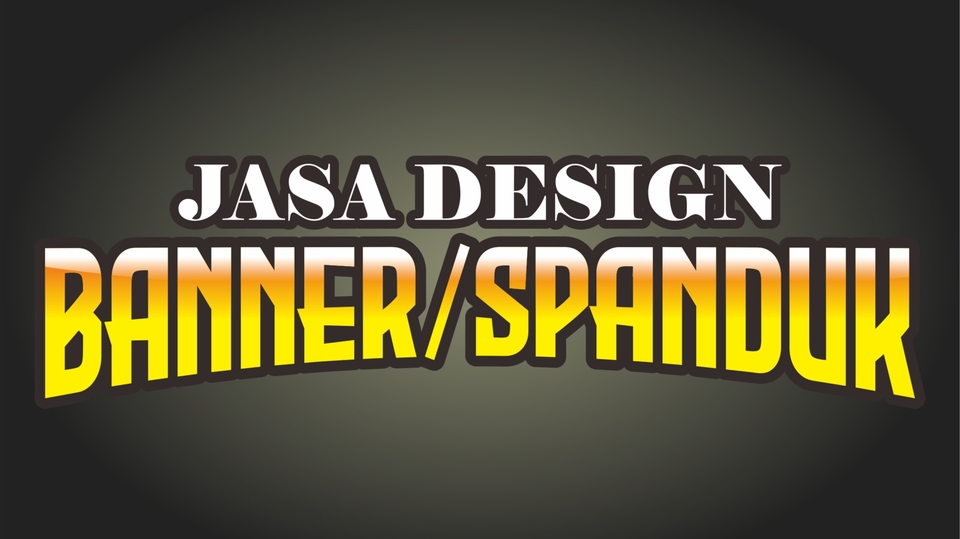 JASA DESAIN BANNER/SPANDUK
