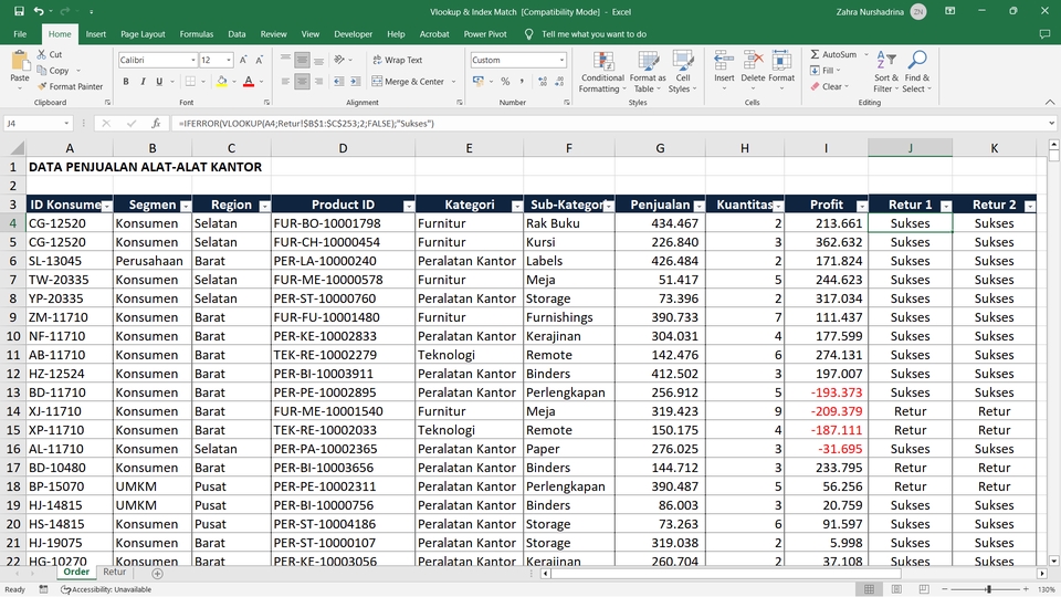 Jasa Pengerjaan Excel, Spreadsheet, dan Google Form (Data Entry & Virtual Assistant)
