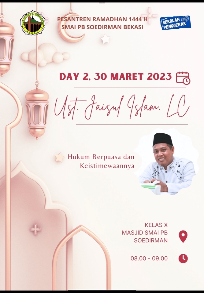 Desain flyer dan sertifikat