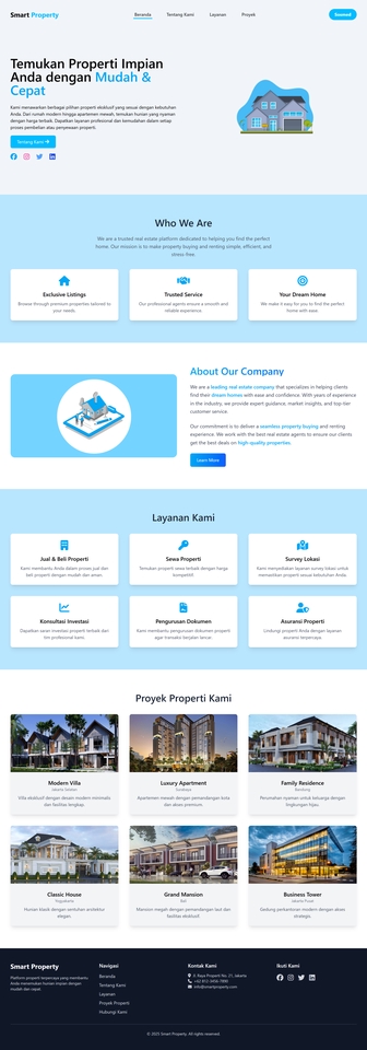 Website Company Profile, E-Commerce, & Web App