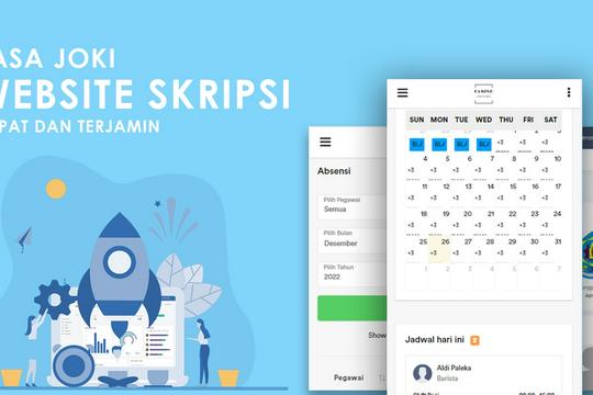JASA JOKI WEBSITE SKRIPSI / TUGAS AKHIR / TESIS