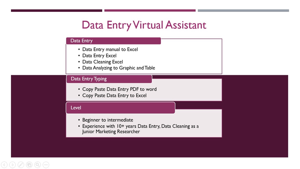 Data Entry Cepat dan Presisi