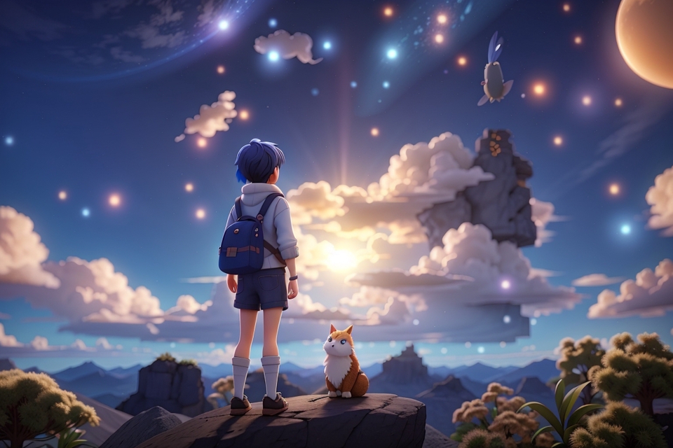 3D&animasi IA Gaya tentang Apa Saja bisa