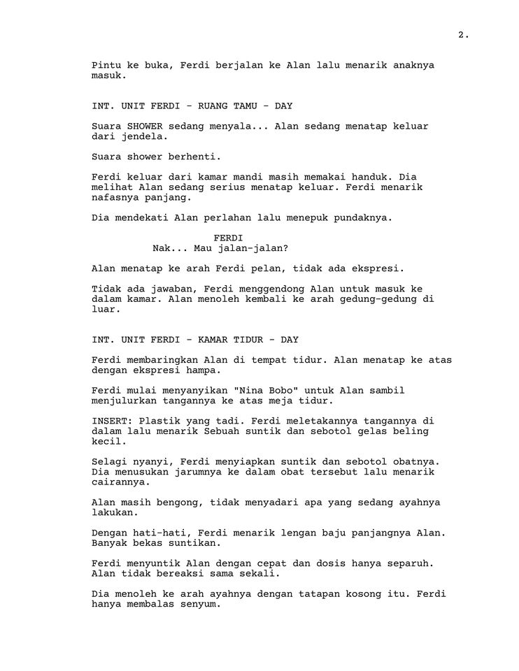 Jasa Penulisan Skenario Film Pendek