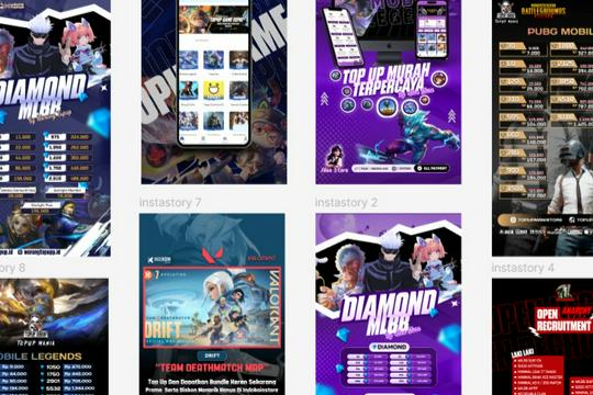 Design Story TopUp Game