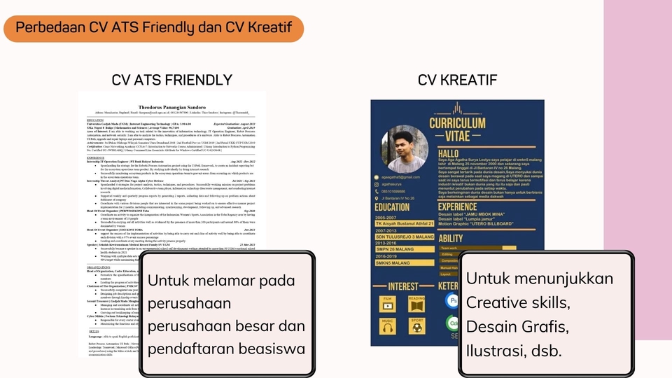 JASA PEMBUATAN CV ATS FRIENDLY