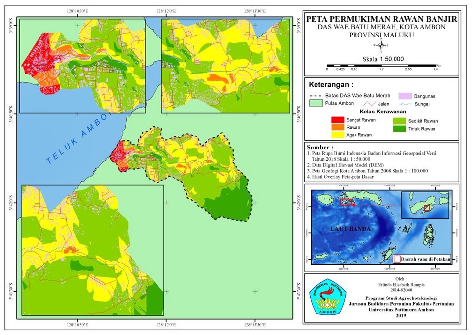Jasa Pembuatan Peta ArcGIS/ArcMap Murah (Digitasi dan Analisis)