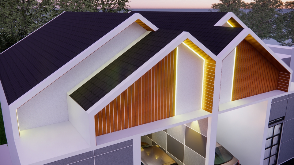 Desain Rumah I 3D Modeling I Rendering I DED I Renovasi