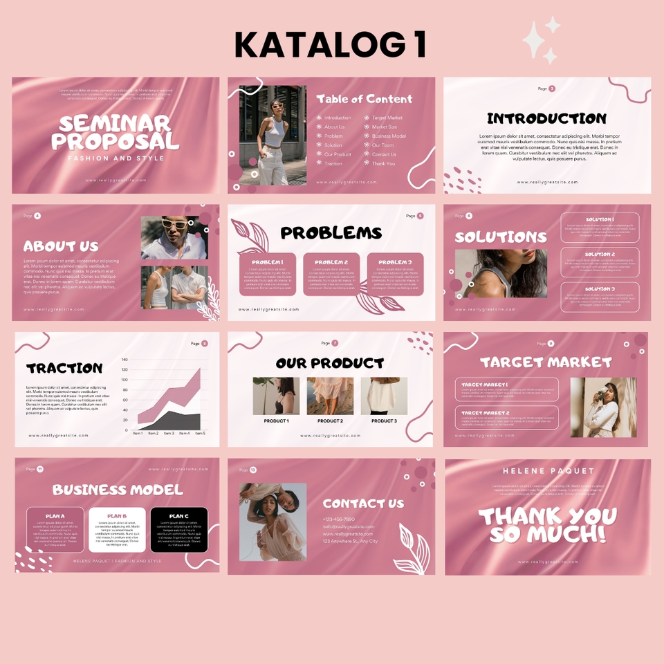 Jasa Buat PPT Power Point Estetik