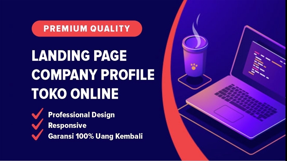 Website Landing Page, Company Profile & Toko Online | Profesional ...