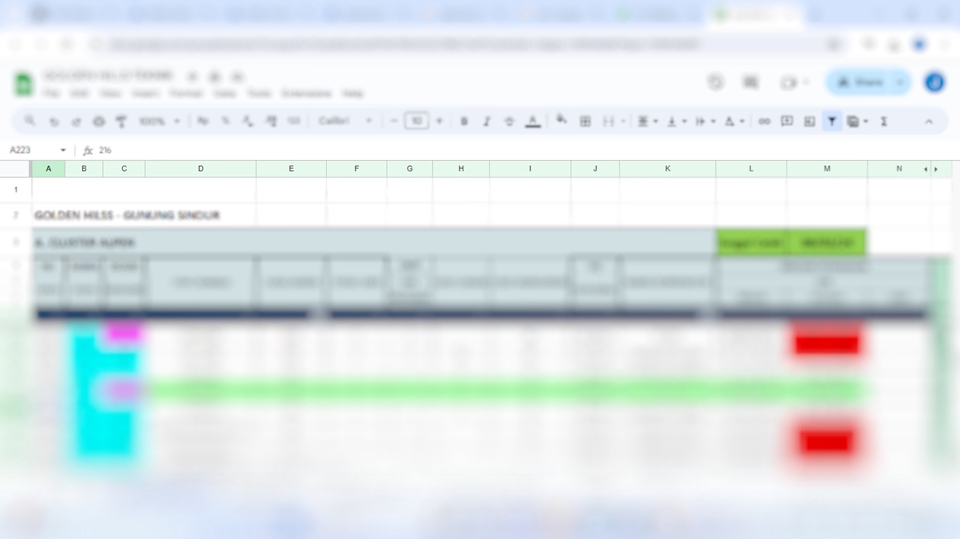 data entry, pegimputan dll
