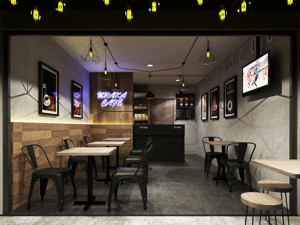 JASA DESAIN INTERIOR CAFE DAN FOODCOURT