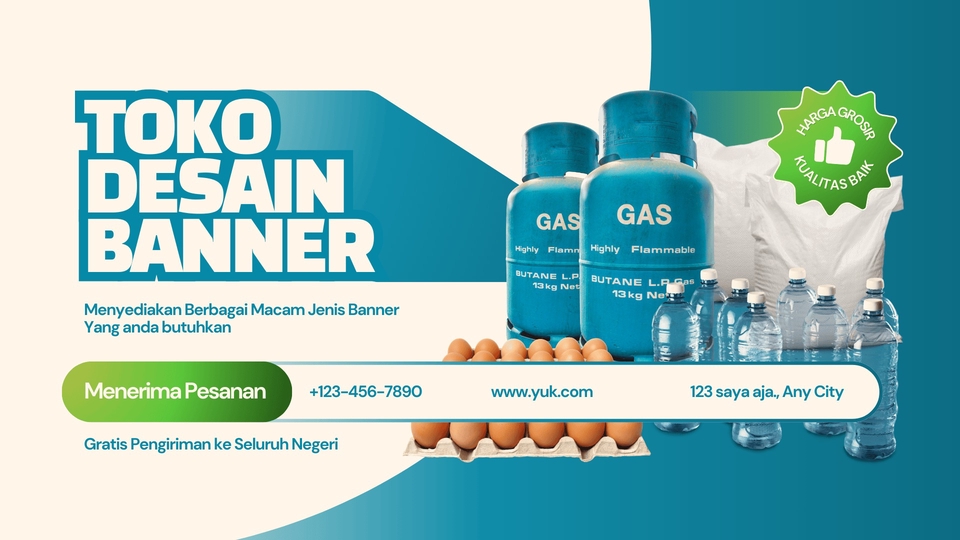 Desain Banner Termurah