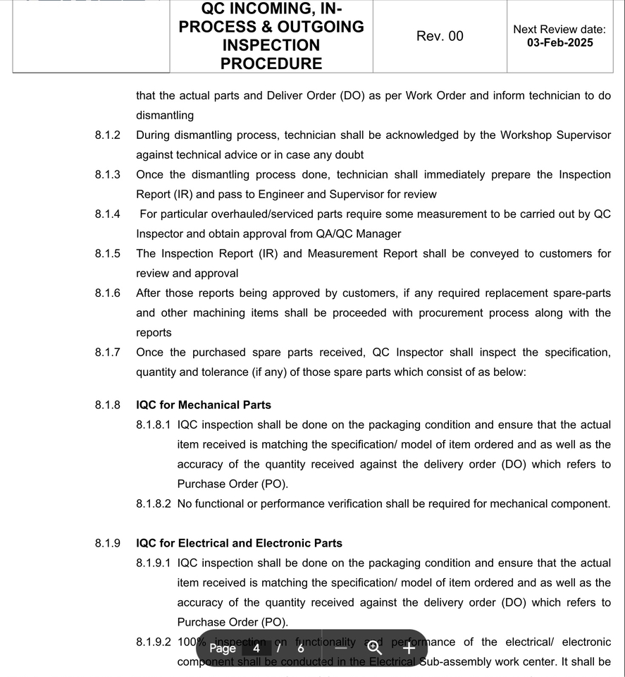 Pembuatan Prosedur sesuai ISO 9001:2015/API Q1 10th Ed., ISO 45001:2018 ...