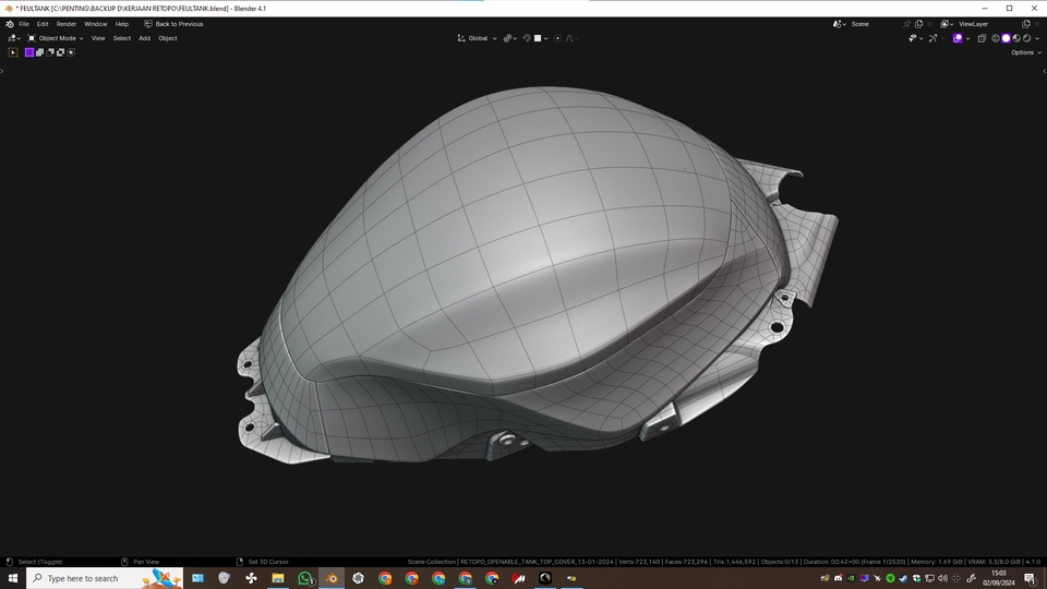 RETOPOLOGY 3D SCANS SECARA MANUAL