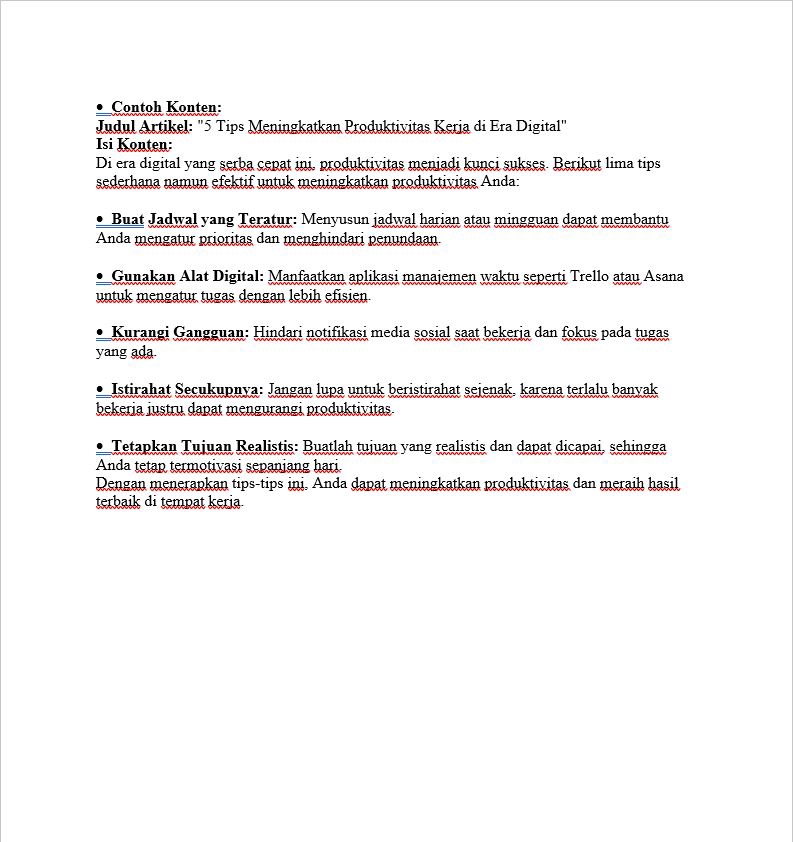 Konten Berkualitas untuk Website dan Blog Anda: Menarik, Informatif ...