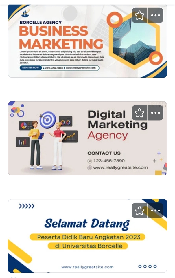 Poster / Banner / Infografis untuk Tugas / Event