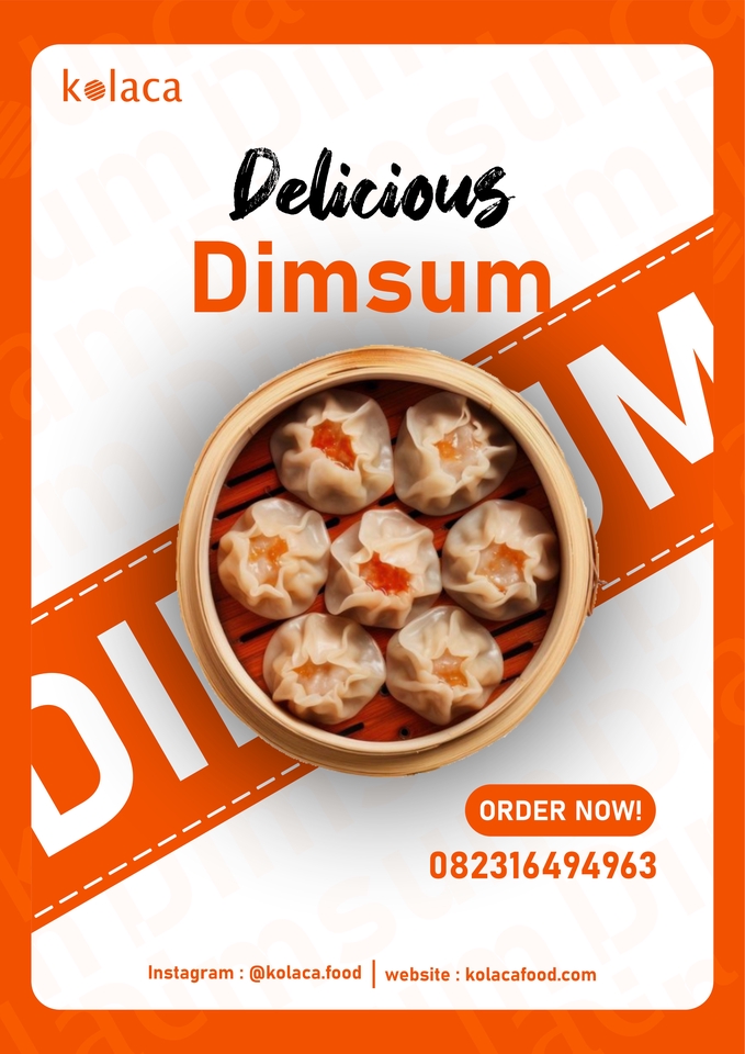 Desain poster produk, banner, kartu nama.