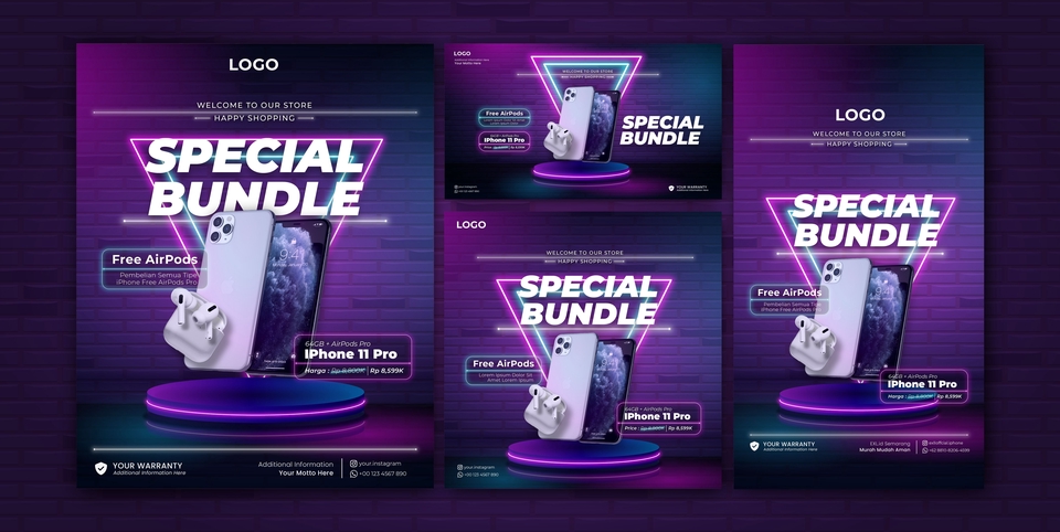 Banner Online | IG, FB, Marketplace, Brosur, Flyer dll | All Media ...