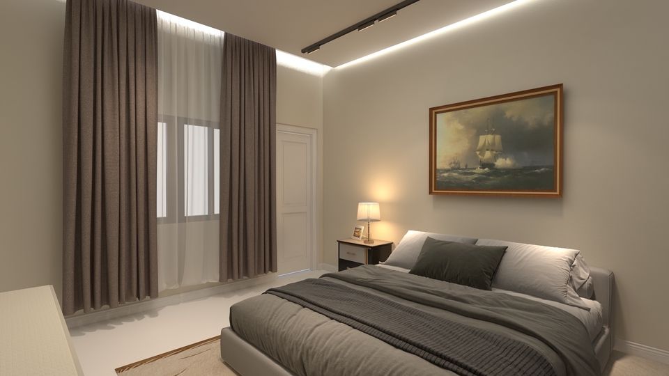 Jasa Desain 3D Interior Ruangan Bangunan Komersil Termurahh, Tercepatt