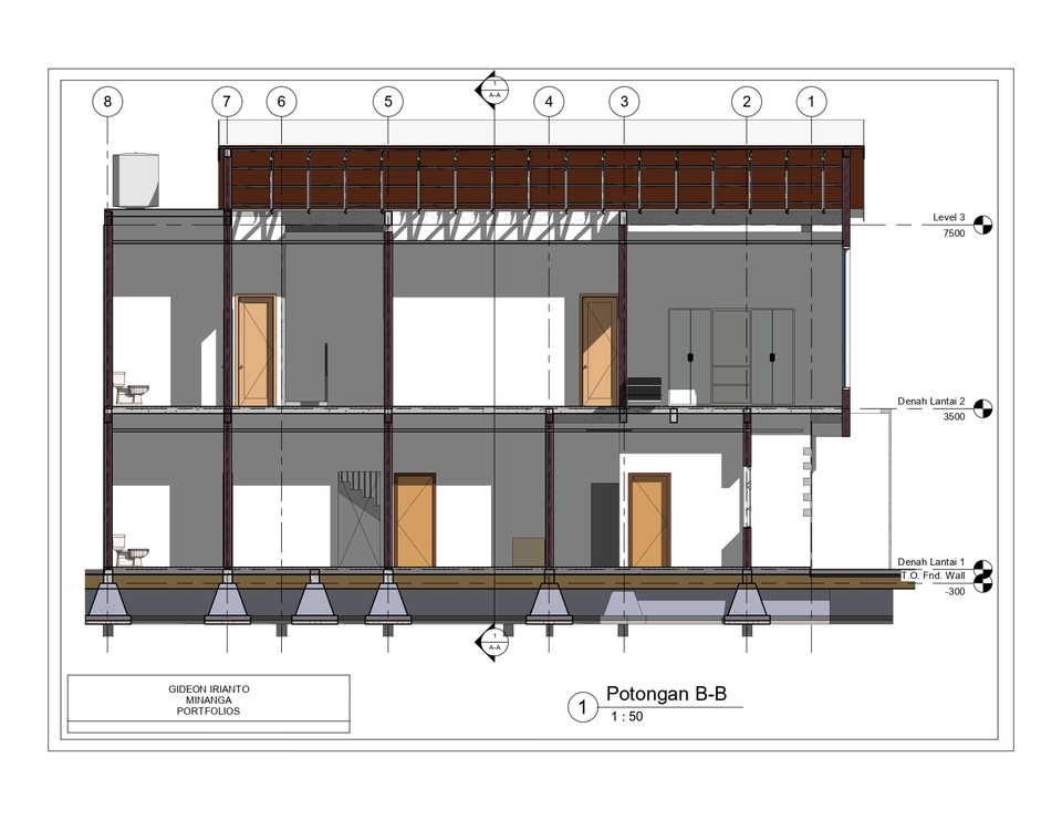Jasa Desain Rumah dan Gedung, Gambar Denah, Tampak, Potongan, 3D