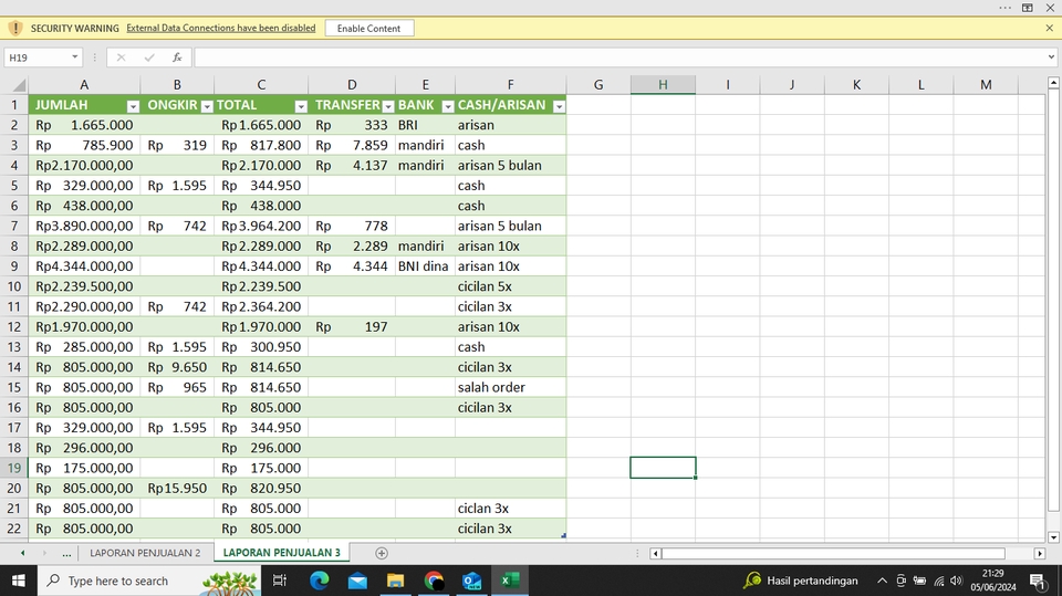 Input Data | Data Entry | Pengolahan Data 1 Hari Jadi