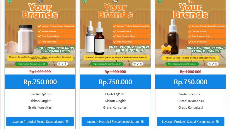 Jasa Maklon Herbal Terbaik – Harga Pabrik