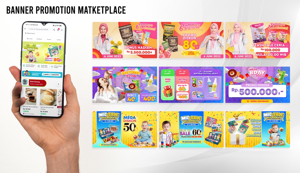 Feed & Banner Premium - Social Media & Marketplace