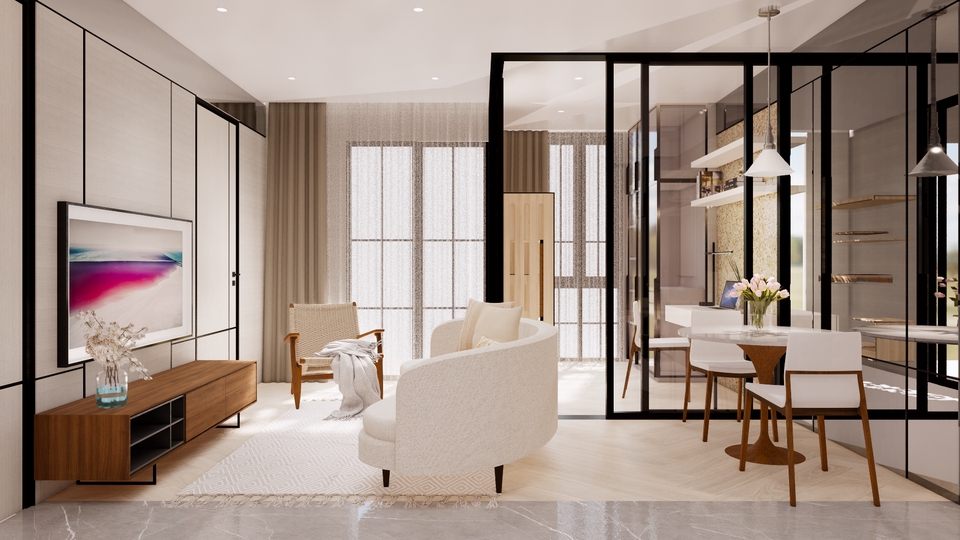 3D Perspective Interior Design