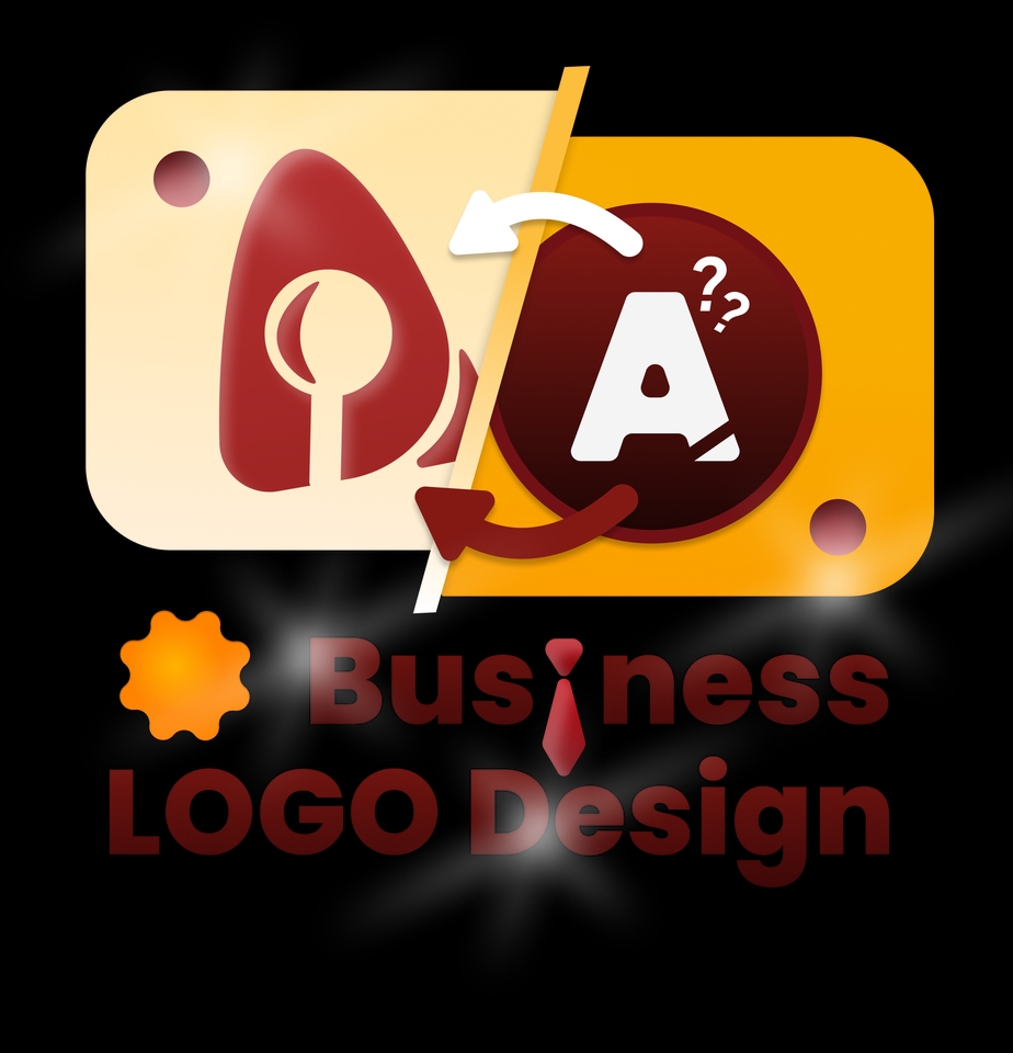 Desain Logo Perusahaan Digital Marketing dengan Gaya Modern, Abstrak ...