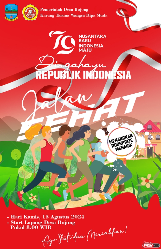 Desain Banner Baligho Poster by WDMPrint