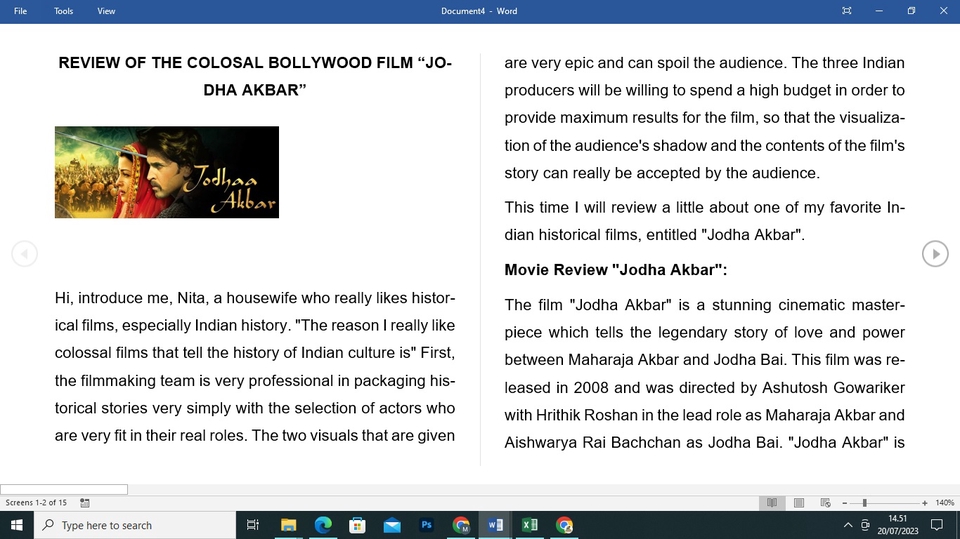 Jasa penulisan artikel, script youtube, script tiktok, dan prompt writer