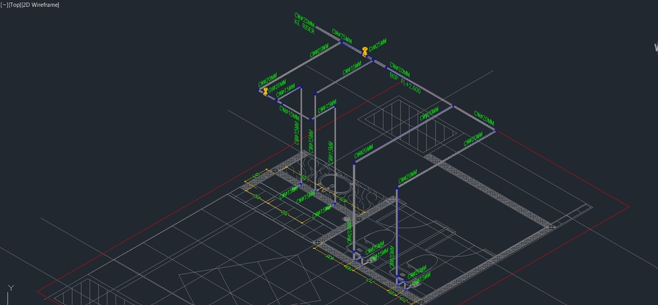 Desain perencanaan gambar Mekanikal, Elektrikal, Plumbing (MEP ...