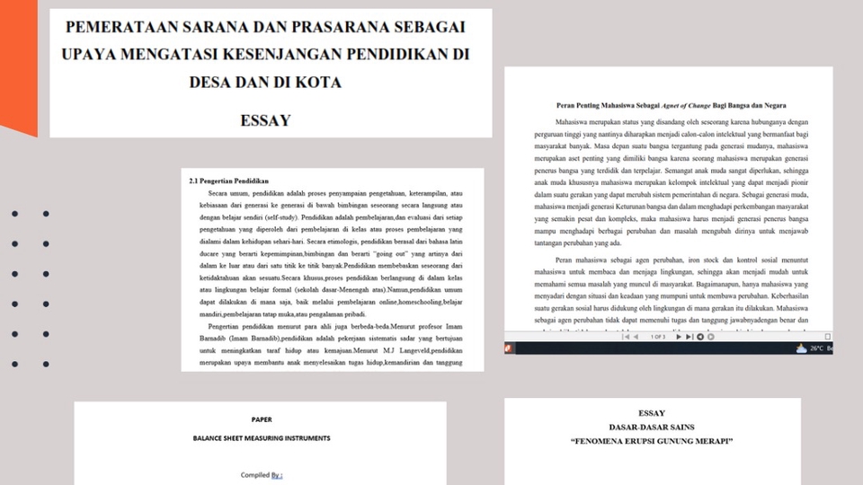Jasa Pembuatan Essay