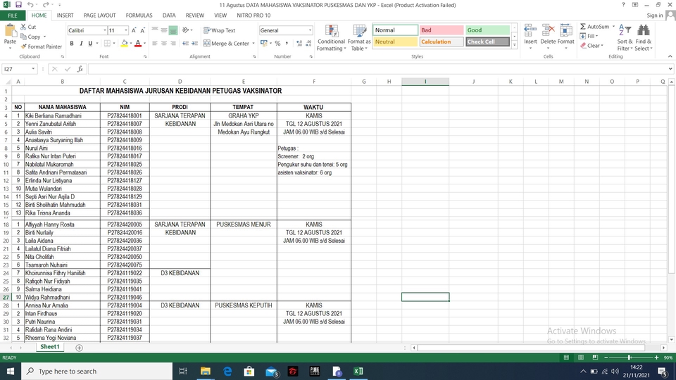 Jasa Entri Data, Ms.Excel, Ms.Word,PDF, Cepat, Teliti, Pelayanan Cepat 24 Jam