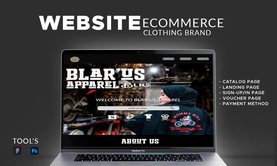 WEBSITE BRAND BAJU