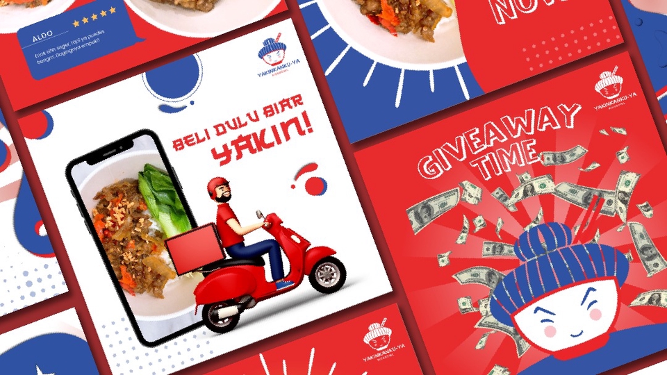 Desain Instagram [Feed, Corousel, Thumbnail Reel, Story] Untuk Industri ...
