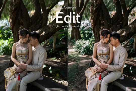 EDIT FOTO WEDDING DI LIGHTROOM