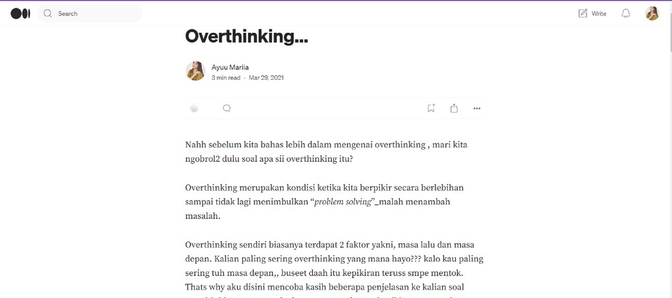 Menjual jasa menulis blog tema apapun.